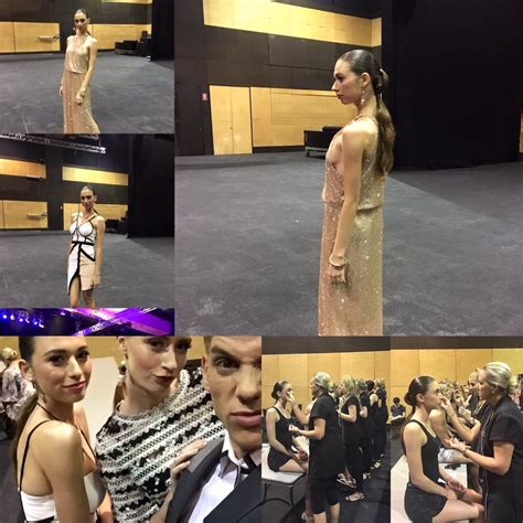 Tayla Hill Model Sneak Peek To Fashion Week Mackay Wearing Jason