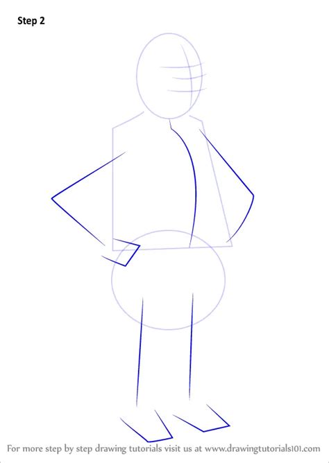 How To Draw Cotton Hill From King Of The Hill King Of The Hill Step