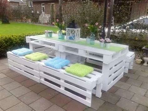 Meubles De Jardin En Palettes Agencement De Jardin Aux Meilleurs Prix