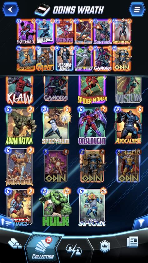 POOL 1 ODIN ON REVEAL DECK FOR BEGINNERS R MarvelSnap