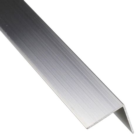 Cornière égale Aluminium Anodisé Gris Lisse L1000 Mm Leroy Merlin