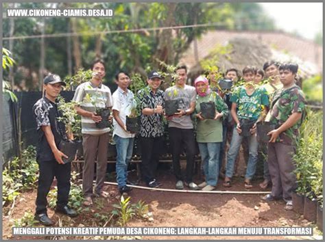 Menggali Potensi Kreatif Pemuda Desa Cikoneng Langkah Langkah Menuju