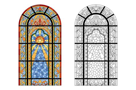 Stained Glass Window Clipart