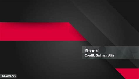 현대 의 심플한 추상적 빨간색과 검은 색 대비 배경 벡터 추상 그래픽 디자인 배너 패턴 배경 웹 템플릿 0명에 대한 스톡 벡터 아트 및 기타 이미지 Istock
