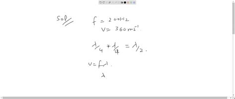 SOLVED The Distance Between Two Consecutive Antinodes Is 0 5 M The