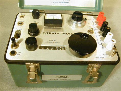 Vishay Portable Strain Indicator Model P 350a