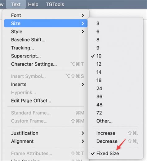 The Point Of Point Sizes Scoring Notes