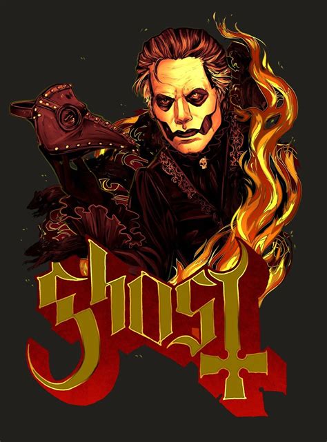 Ghost Papa Ghost Bc Heavy Metal Funny Ghost Album Italian People