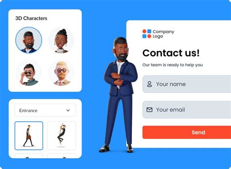 Online Contact Form Generator Create Contact Forms Free Visme