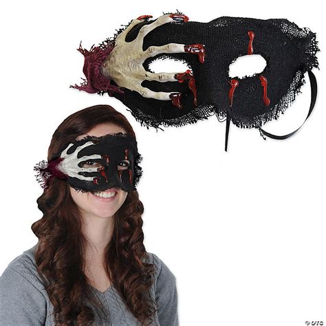 Beistle Skeleton Hand Mask 12 Pack Oriental Trading