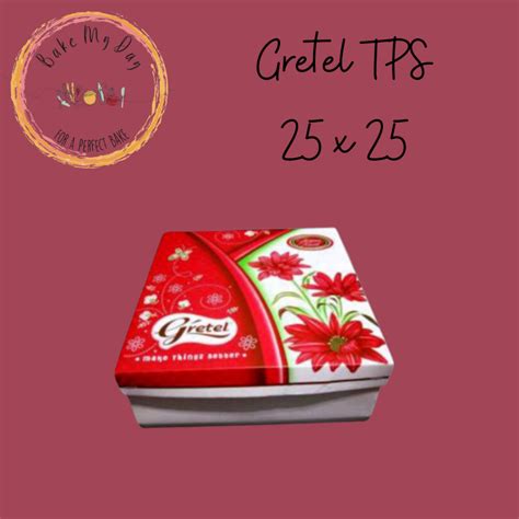 Jual Dus Gretel Tps 25 X 25 Shopee Indonesia