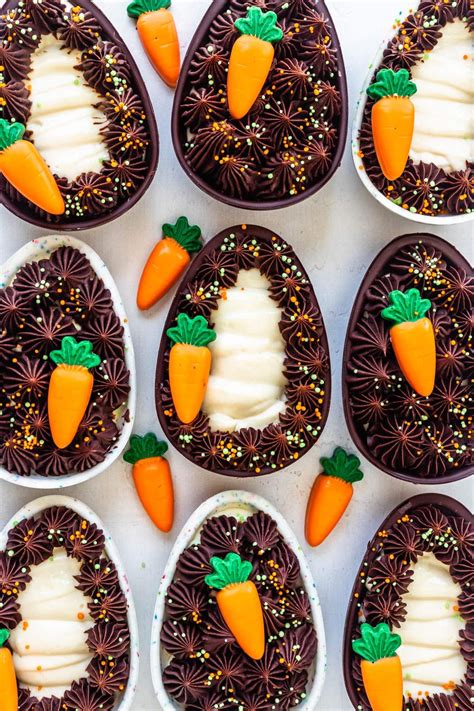 Cheesecake Filled Easter Eggs Recipe Easter Recipes Easter Dessert