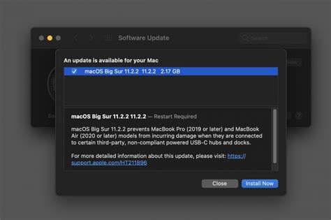 Apple Fixes Damaging USB Bug With MacOS Big Sur Update