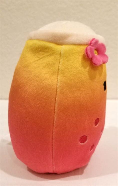 Squishmallows Bubble Tea Boba Drink 5 Bergit Plush Toy Brand New W Tushie Tag 4593862788