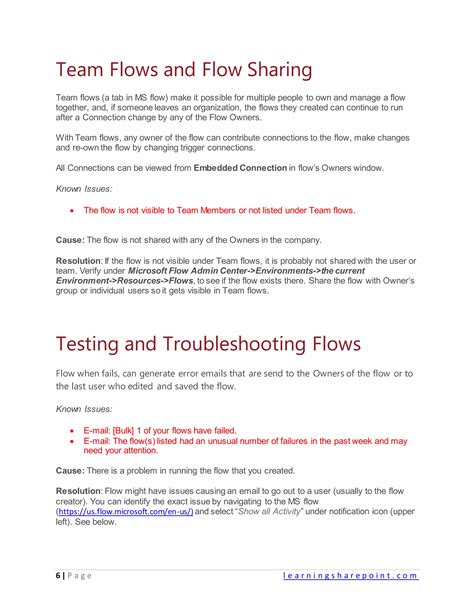 ms flow basics troubleshooting and operational errors docx