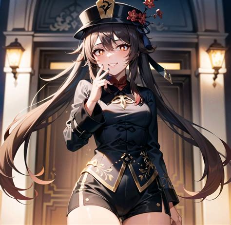 Hu Tao Genshin Impact Generated By Habsen AIBooru