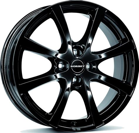 Borbet LV4 black glossy 7x17 ET38 - LK4/108 ML72.5 | Felge - Alu - RSU.de