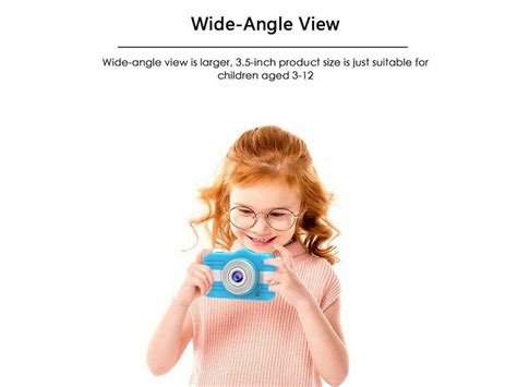 Mini Câmara Digital Filmadora Slowmoose Recarregável Para Crianças