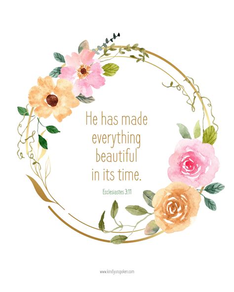 12 Encouraging Free Printable Bible Verses Kindly Unspoken