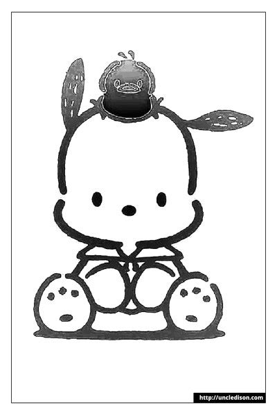 포차코 색칠공부 산리오 무료도안 96장 네이버 블로그