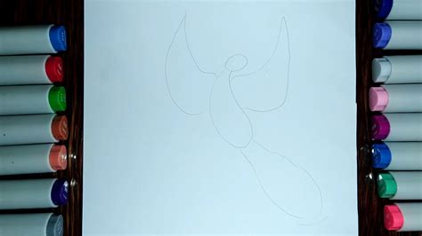 Как нарисовать жар птицу за 7 шагов