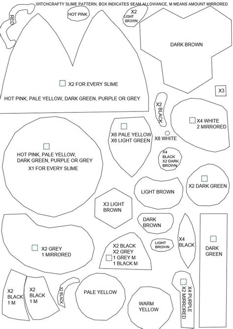 Slime Rancher 5 Slime Pattern By Witchcraftyyt On Deviantart