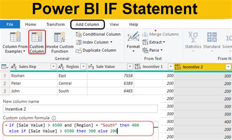 Add Custom Column In Power Query If Statement Printable Timeline Templates