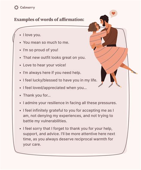 Examples Customer Affirmations