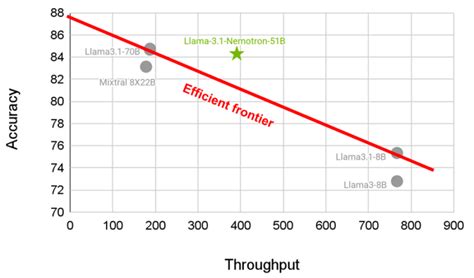 Advancing The Accuracy Efficiency Frontier With Llama 3 1 Nemotron 51b