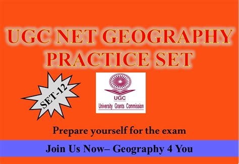 ugc cbse net geography 80 practice set 12 geography for you