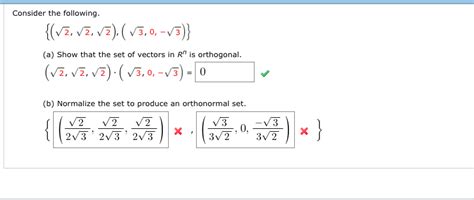 Solved Consider The Following A Show That The Set Of
