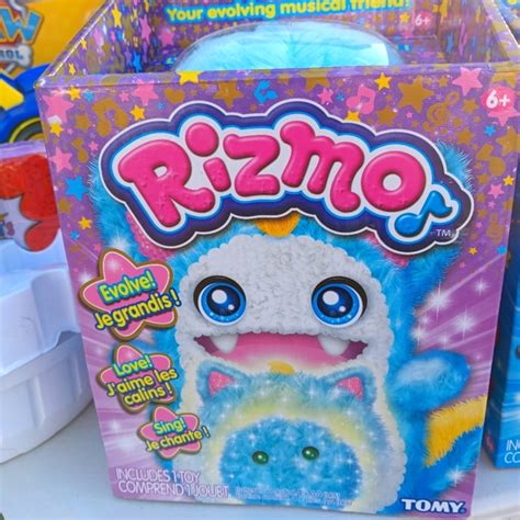 Rizmo Toys New Rizmo Interactive Evolving Musical Fried Plush Toy