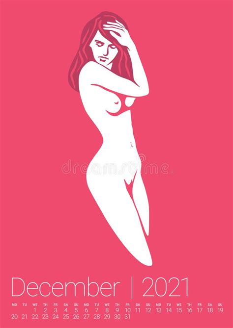 Vector Erotic Calendar Stock Vector Illustration Of November 201443317