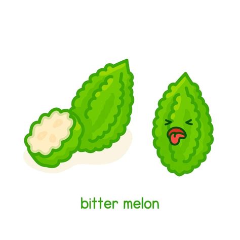 Bitter Food Cartoon