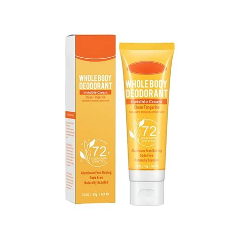 Safeglitz Whole Body Deodorant Womens Full Body 72 Hour Odor Womens