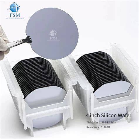 4inch Silicon Polished Wafer Semiconductor Test Dummy Wafer China