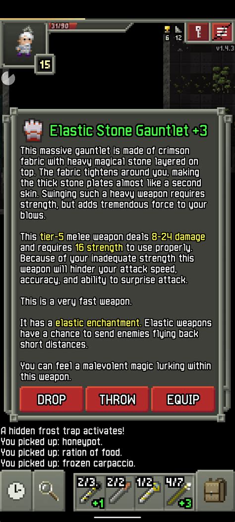 I Pick Class 1 Min Too Early R Pixeldungeon
