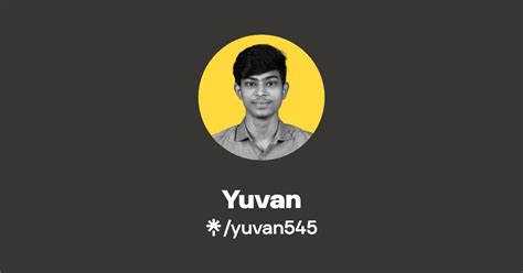 Yuvan Linktree