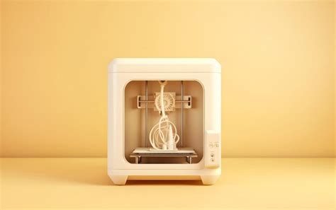 Premium Ai Image A 3d Printer With A Wire Coming Out Of It