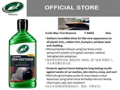 Turtle Wax® Trim Restorer T 50601 Lazada