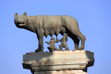 Rome Romulus And Remus Romulus And Remus Lion Sculpture Romulus