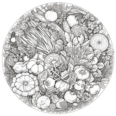 Vegetable Mandala Images Free Download On Freepik