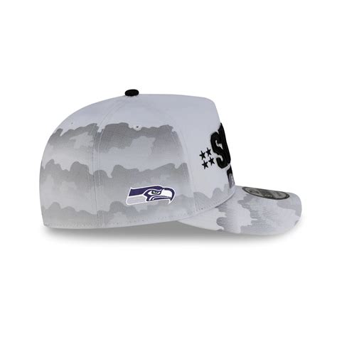 New Era 9fifty Seattle Seahawks Tarmac Super Bowl Lx Snapback Hat White Billion Creation