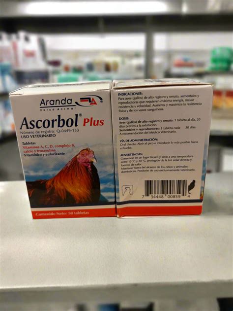 Ascorbol Plus 100 Tabletas Kikis Farm