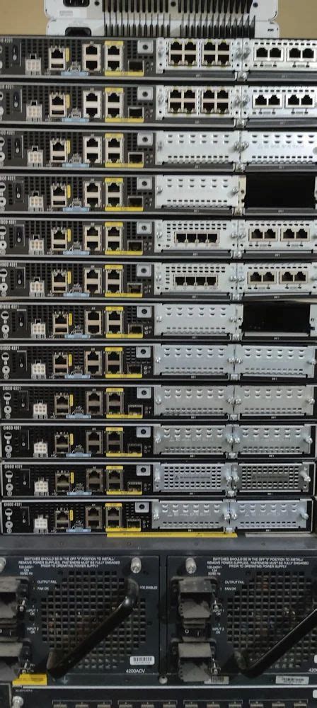 4gb Cisco Routers On Rent Model Name Number Isr 4000 Series Router At Rs 4000 Month In Bengaluru