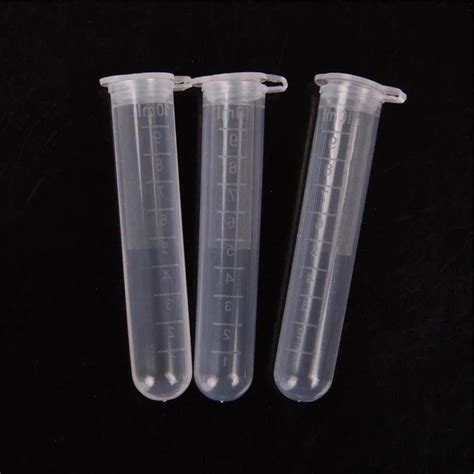 Reagent Test Kit 500 Pcs 2ml Graduated Centrifuge Tubes Clear