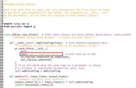 Creating Your First Block Gnu Radio