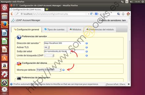 Ldap Parte 8 Instalar Y Configurar En Ubuntu 1404 Lts La Interfaz