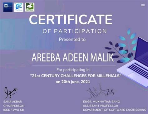 Areeba Adeen Malik Posted On Linkedin