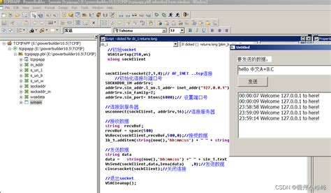 Powerbuilder 使用socket函数发送数据pb 调用 Socket Csdn博客